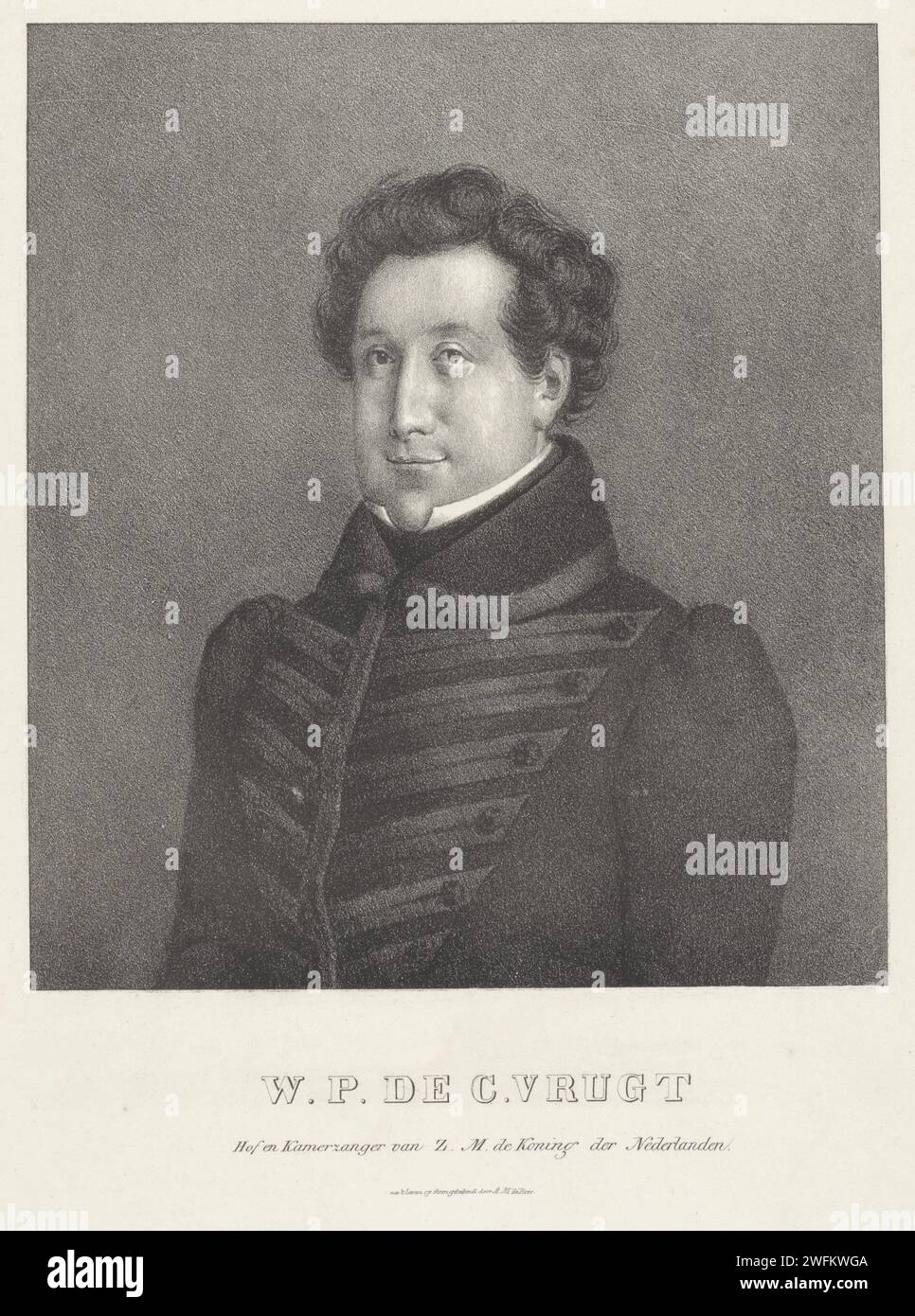 Portrait of Willem Pasques de Chavonnes Fruits, Abraham Meyer de Boer ...