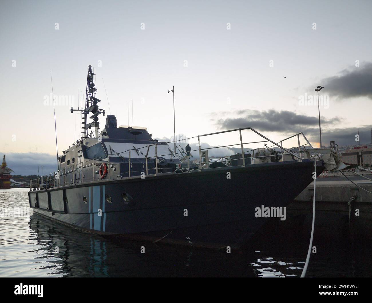 Lancha patrullera hi-res stock photography and images - Alamy