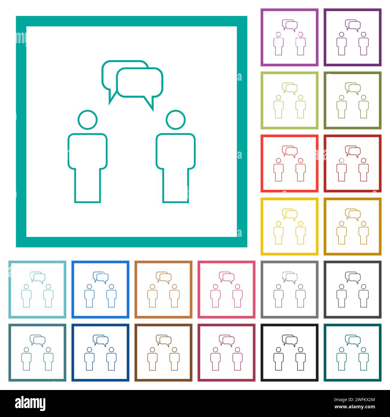 Dialoguebubbles Stock Vector Images - Alamy