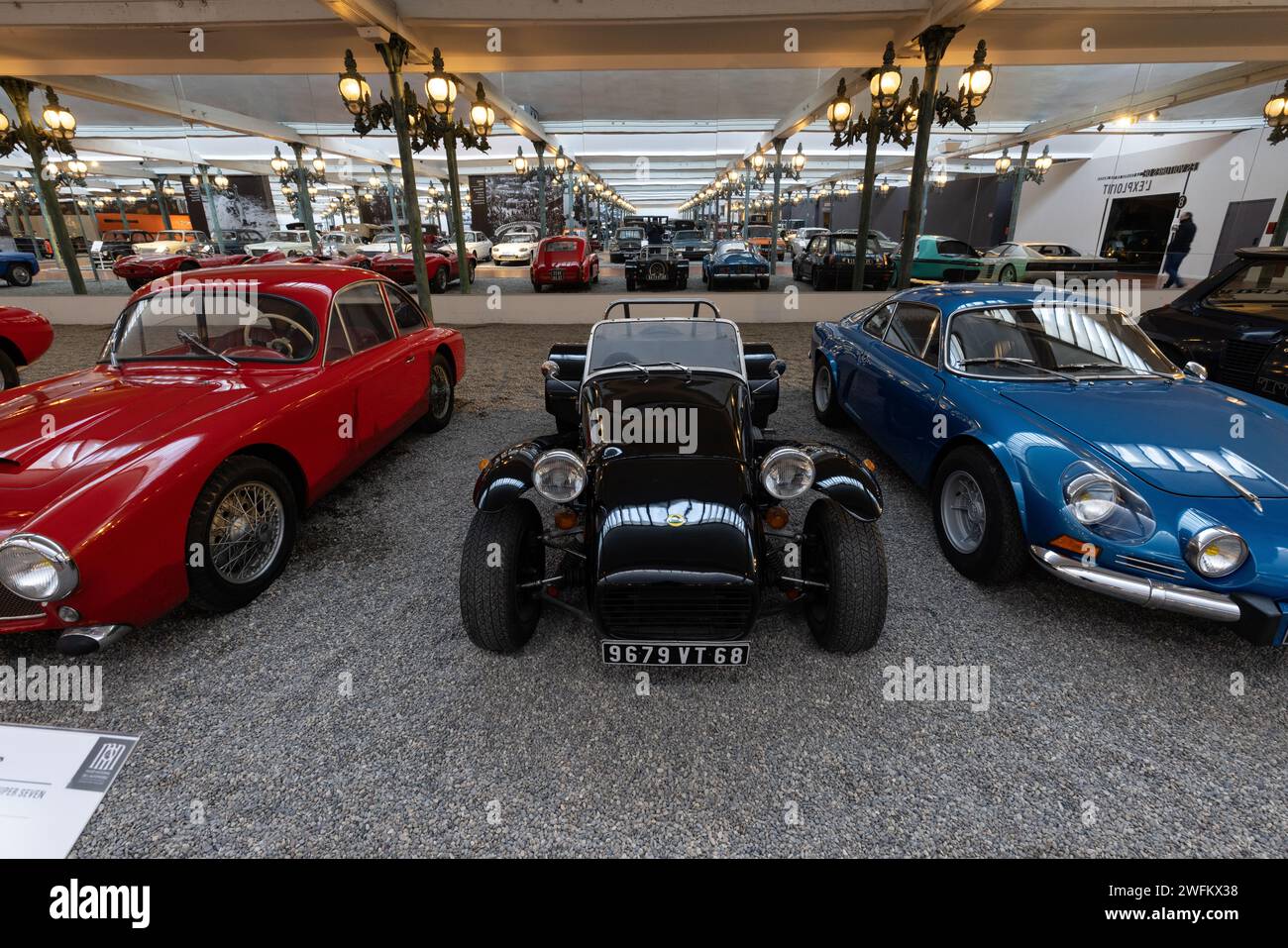 Vintage car collection in Musée National de l'Automobile, Collection ...