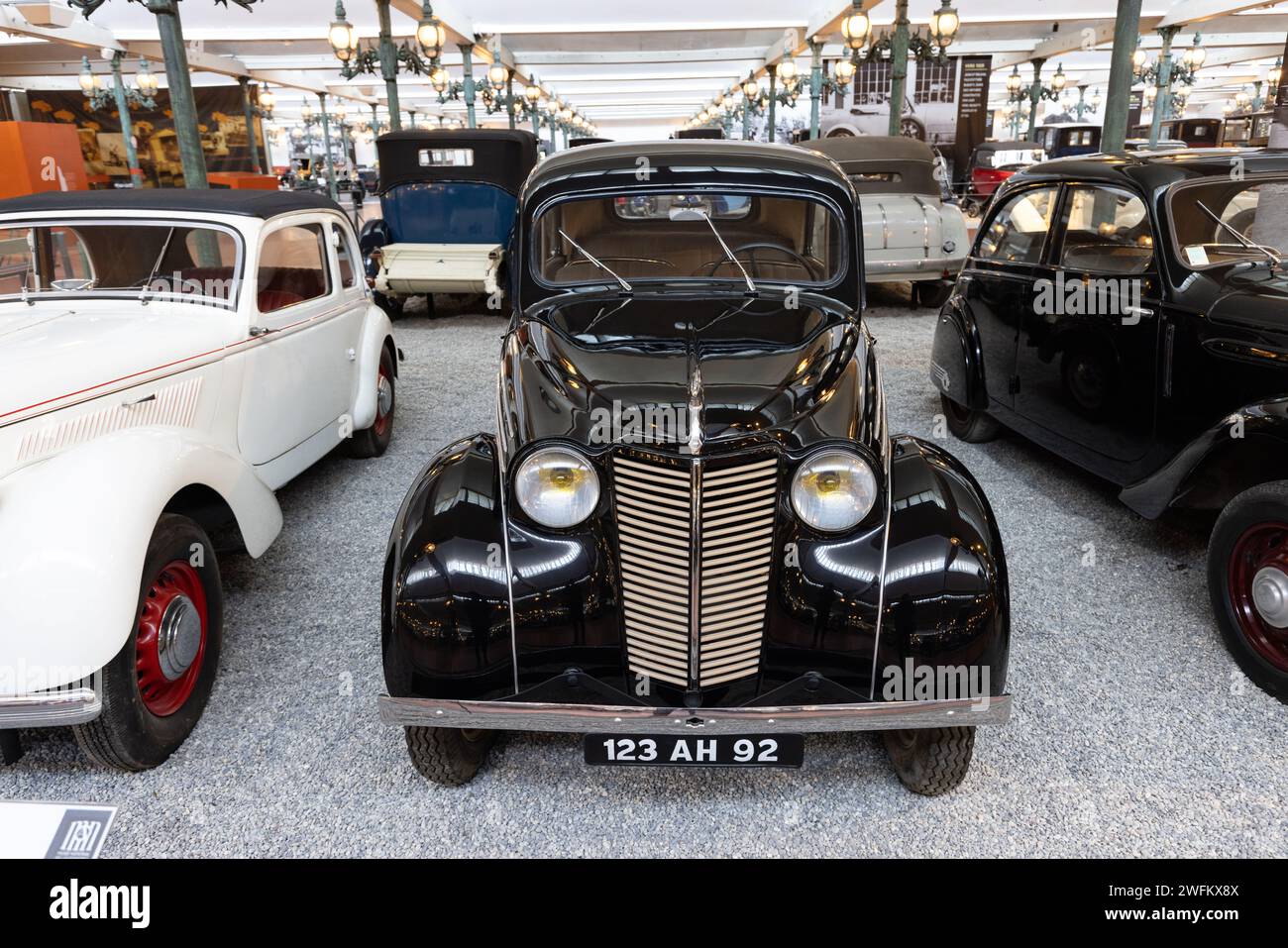 Vintage car collection in Musée National de l'Automobile, Collection ...
