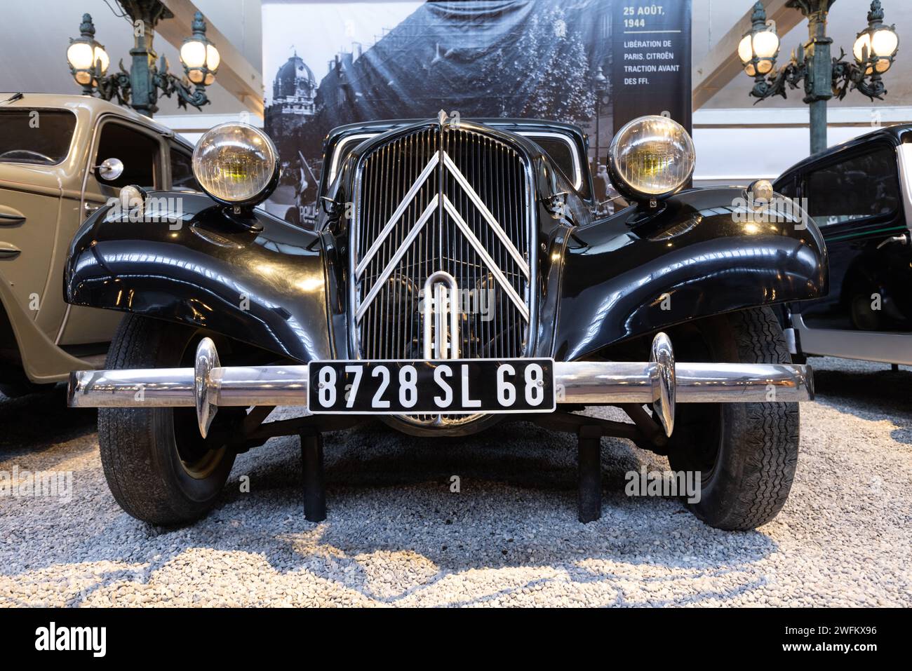 Vintage car collection in Musée National de l'Automobile, Collection ...
