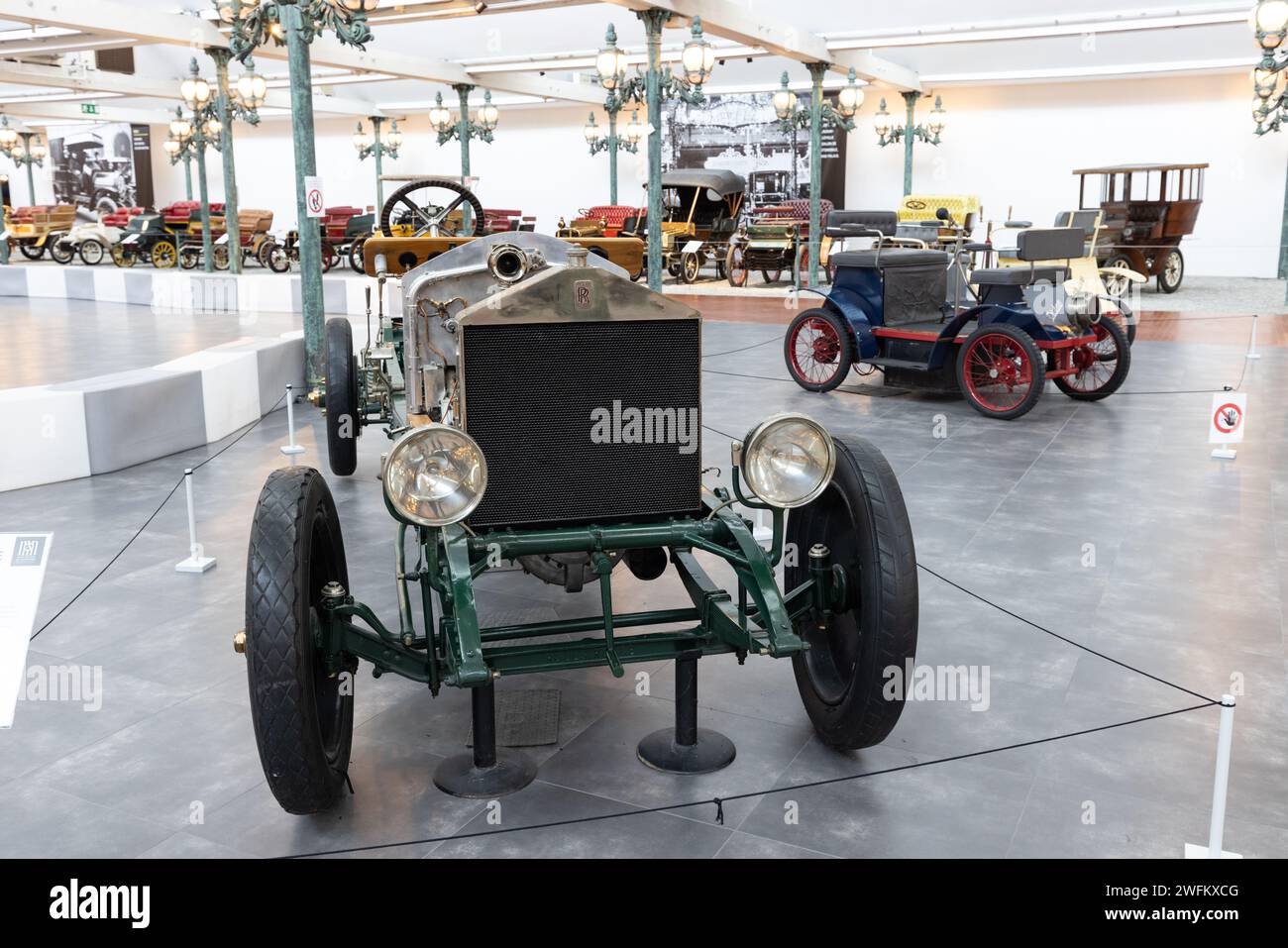 Vintage car collection in Musée National de l'Automobile, Collection ...