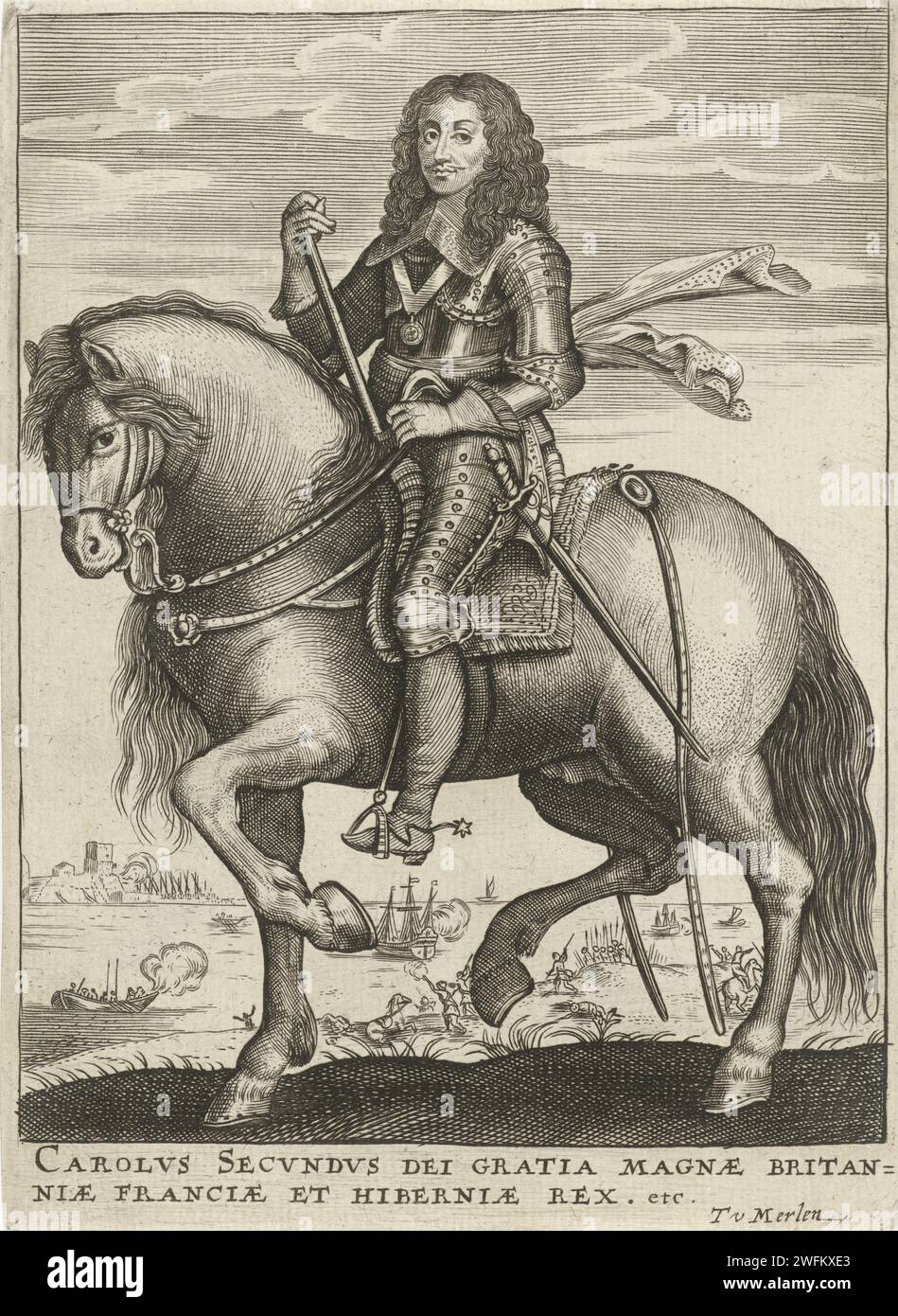 Charles ii england horse hi-res stock photography and images - Alamy