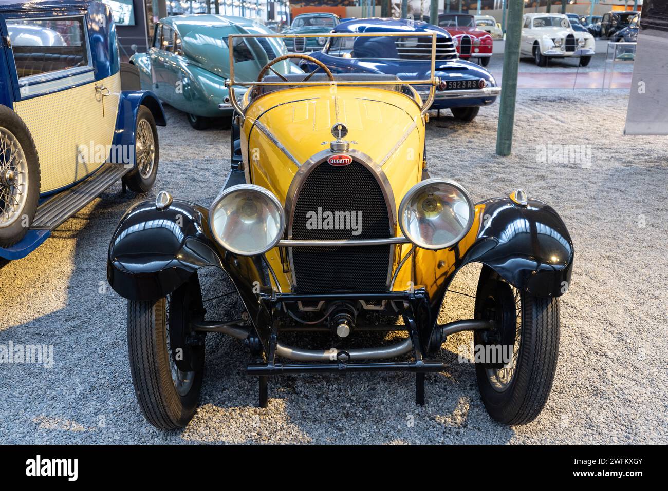 Vintage car collection in Musée National de l'Automobile, Collection ...