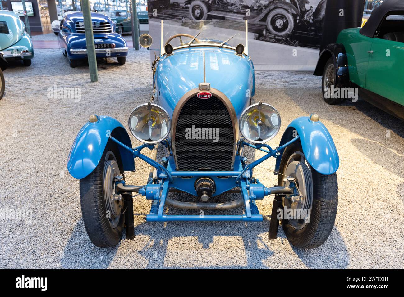 Vintage car collection in Musée National de l'Automobile, Collection ...