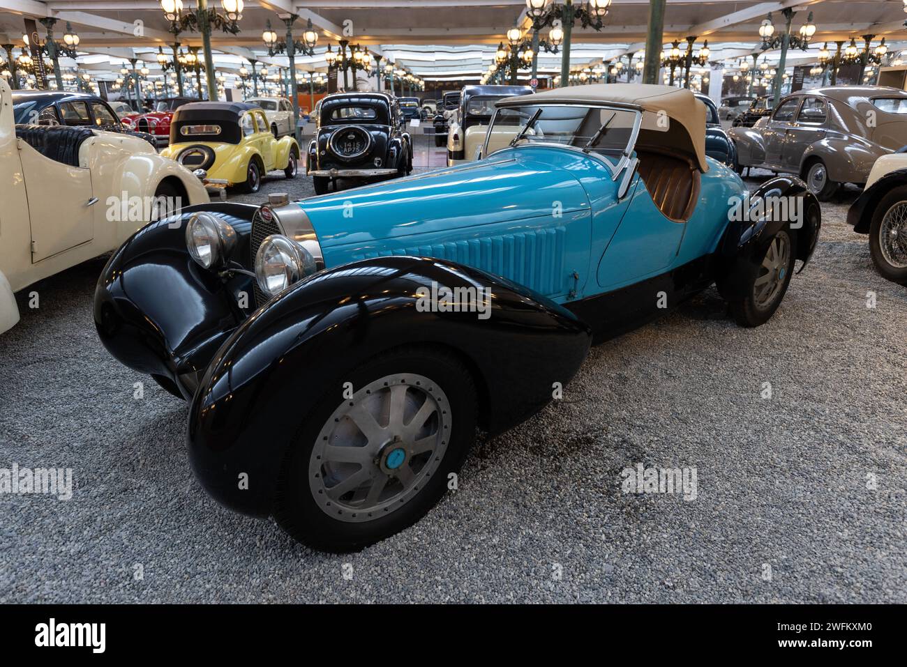 Vintage car collection in Musée National de l'Automobile, Collection ...