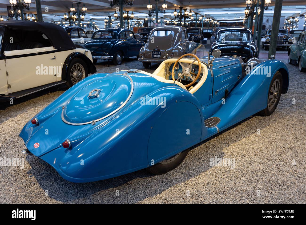 Vintage car collection in Musée National de l'Automobile, Collection ...
