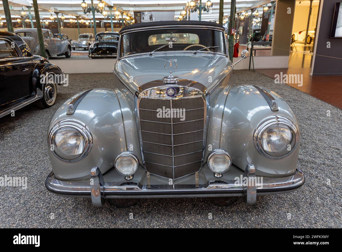 Vintage car collection in Musée National de l'Automobile, Collection ...