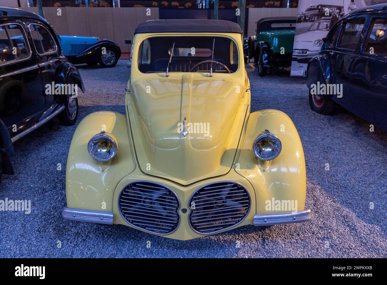 Vintage car collection in Musée National de l'Automobile, Collection ...