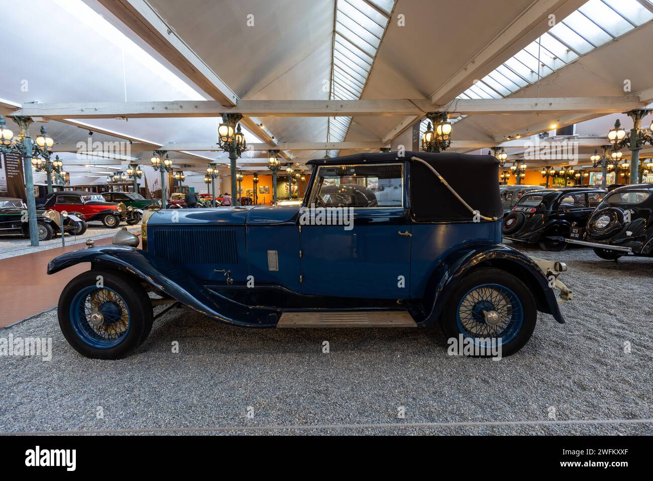 Vintage car collection in Musée National de l'Automobile, Collection ...