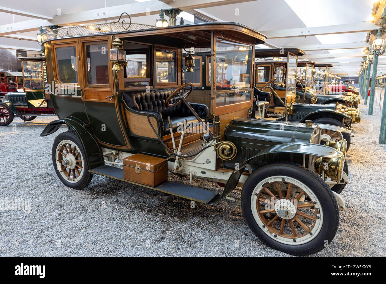 Vintage car collection in Musée National de l'Automobile, Collection ...