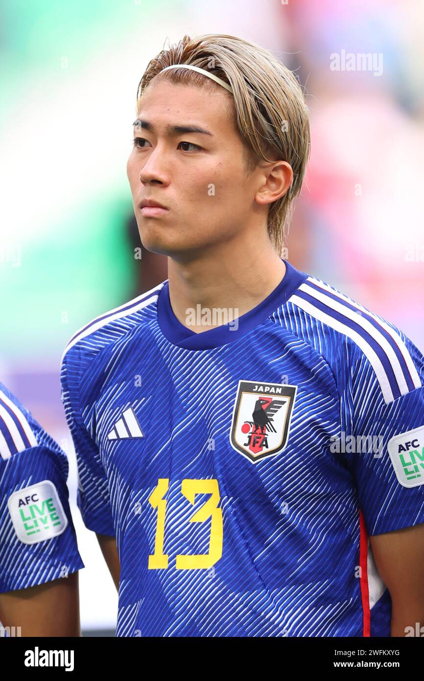 Doha, Qatar. 31st Jan, 2024. Keito Nakamura (JPN) Football/Soccer : AFC ...