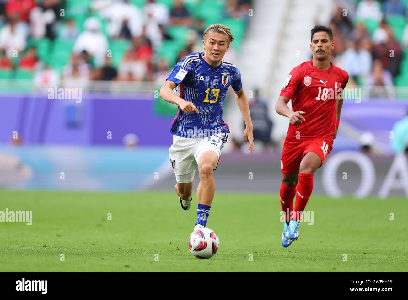Doha, Qatar. 31st Jan, 2024. Keito Nakamura (JPN) Football/Soccer : AFC ...