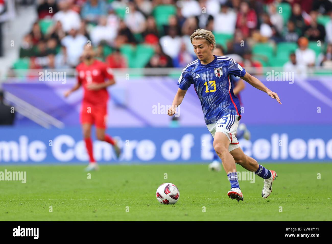 Doha, Qatar. 31st Jan, 2024. Keito Nakamura (JPN) Football/Soccer : AFC ...