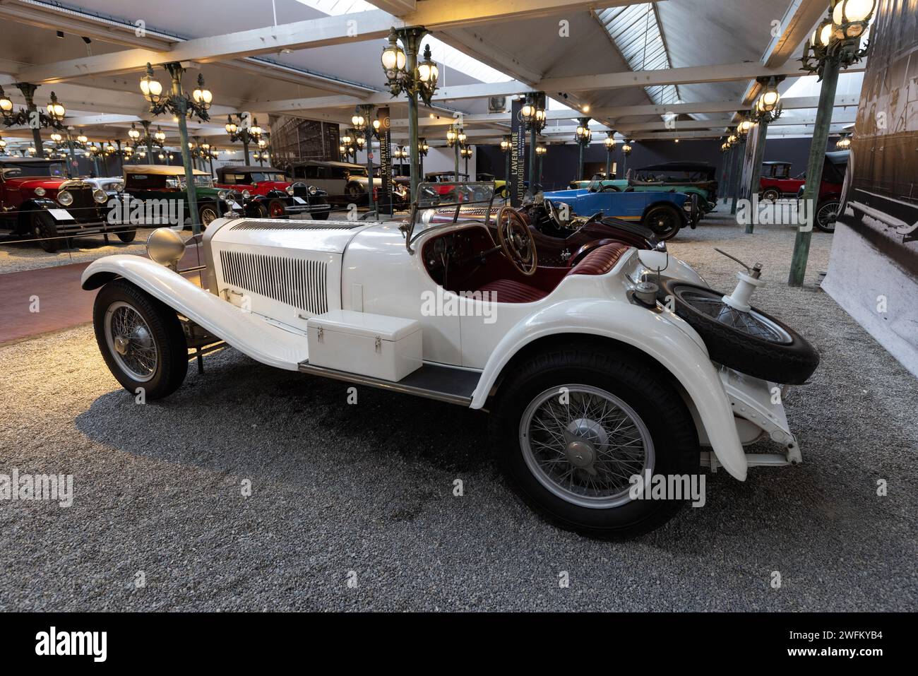 Vintage car collection in Musée National de l'Automobile, Collection ...