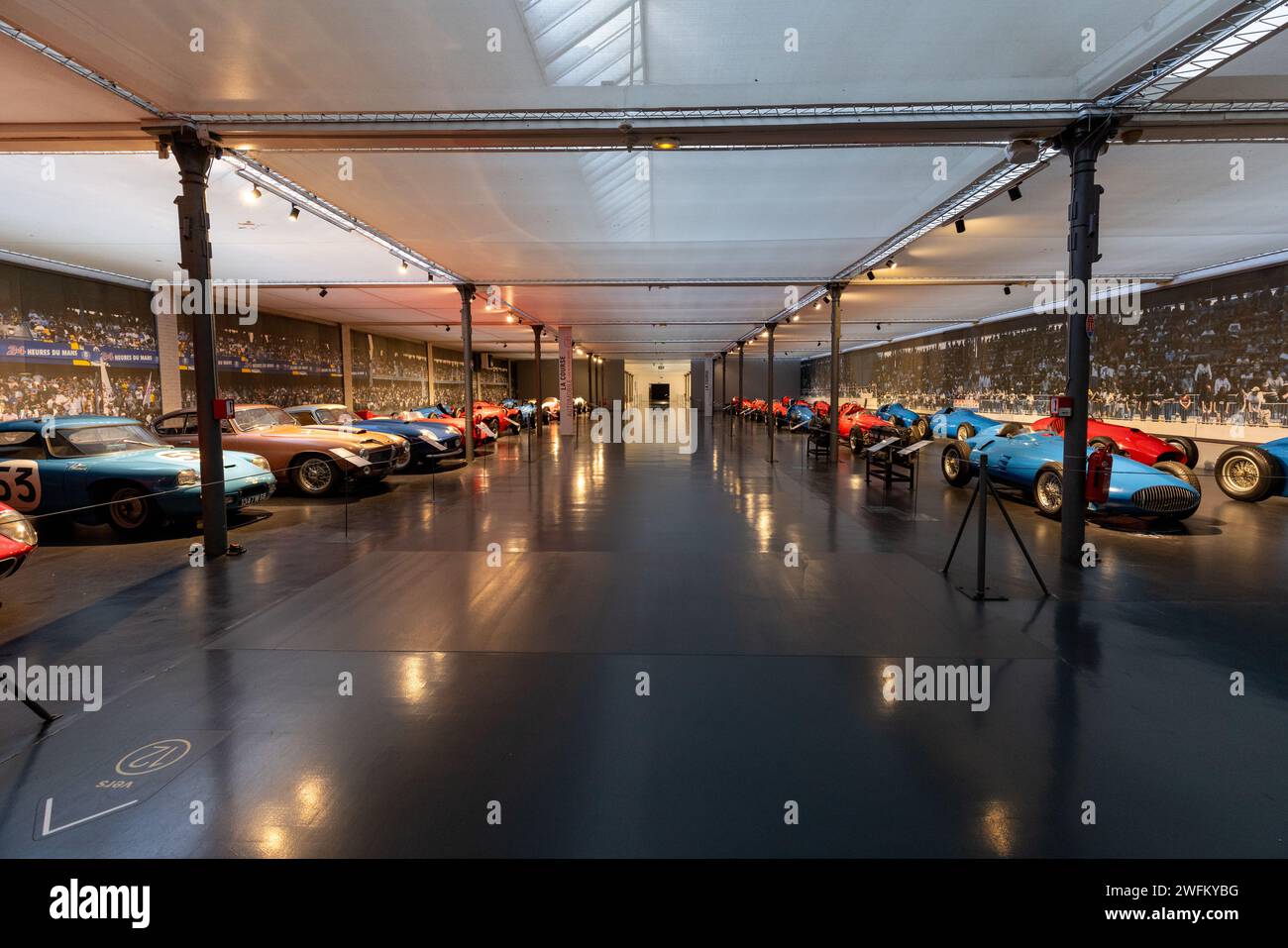 Vintage car collection in Musée National de l'Automobile, Collection ...