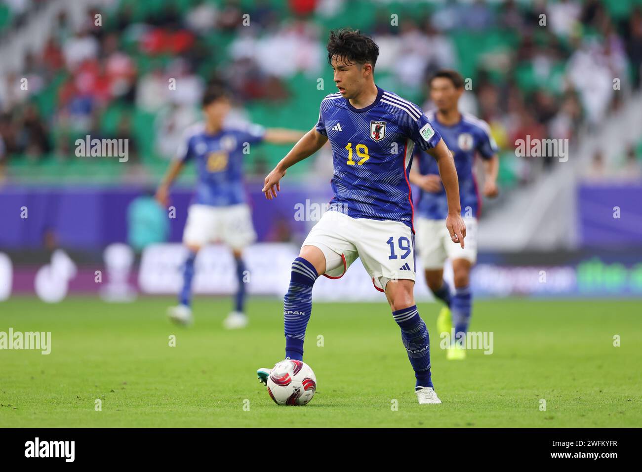 Doha, Qatar. 31st Jan, 2024. Yuta Nakayama (JPN) Football/Soccer : AFC Asian Cup Qatar 2023 ...