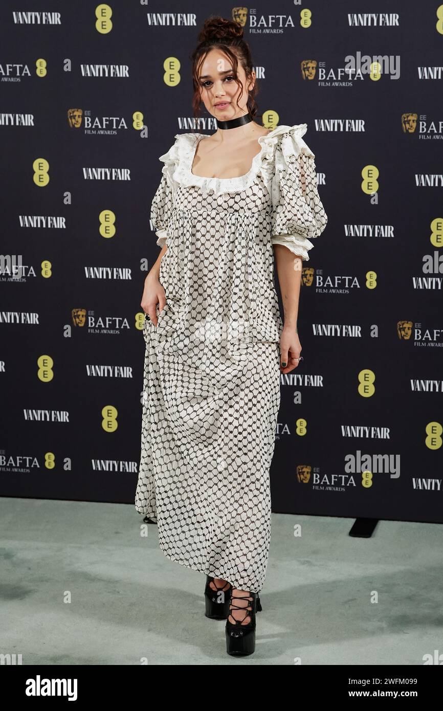 Rose Williams attends the Vanity Fair EE Rising Star Party for the ...