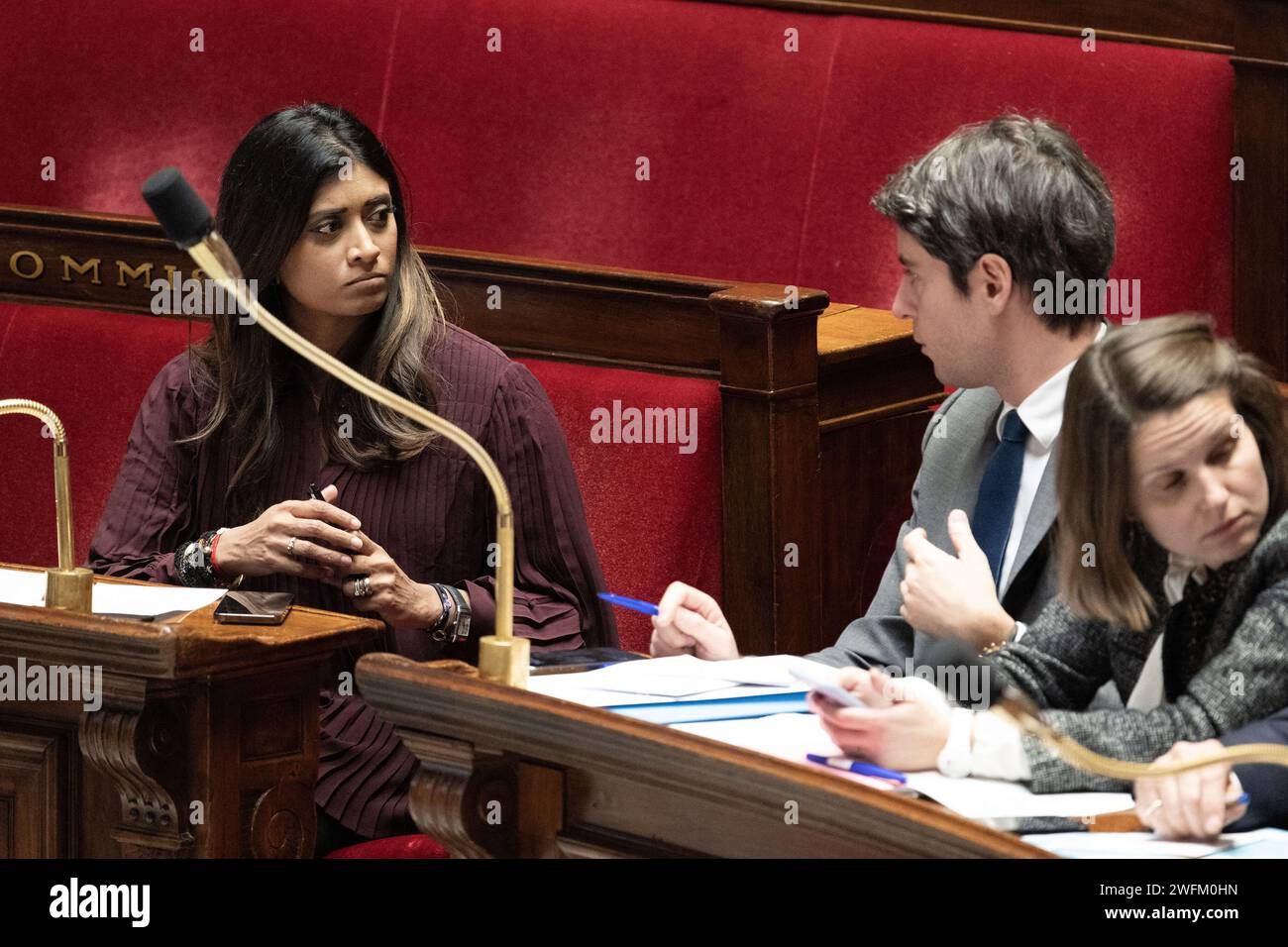 Paris, France. 07th Nov, 2022. French Government's Spokesperson Prisca ...