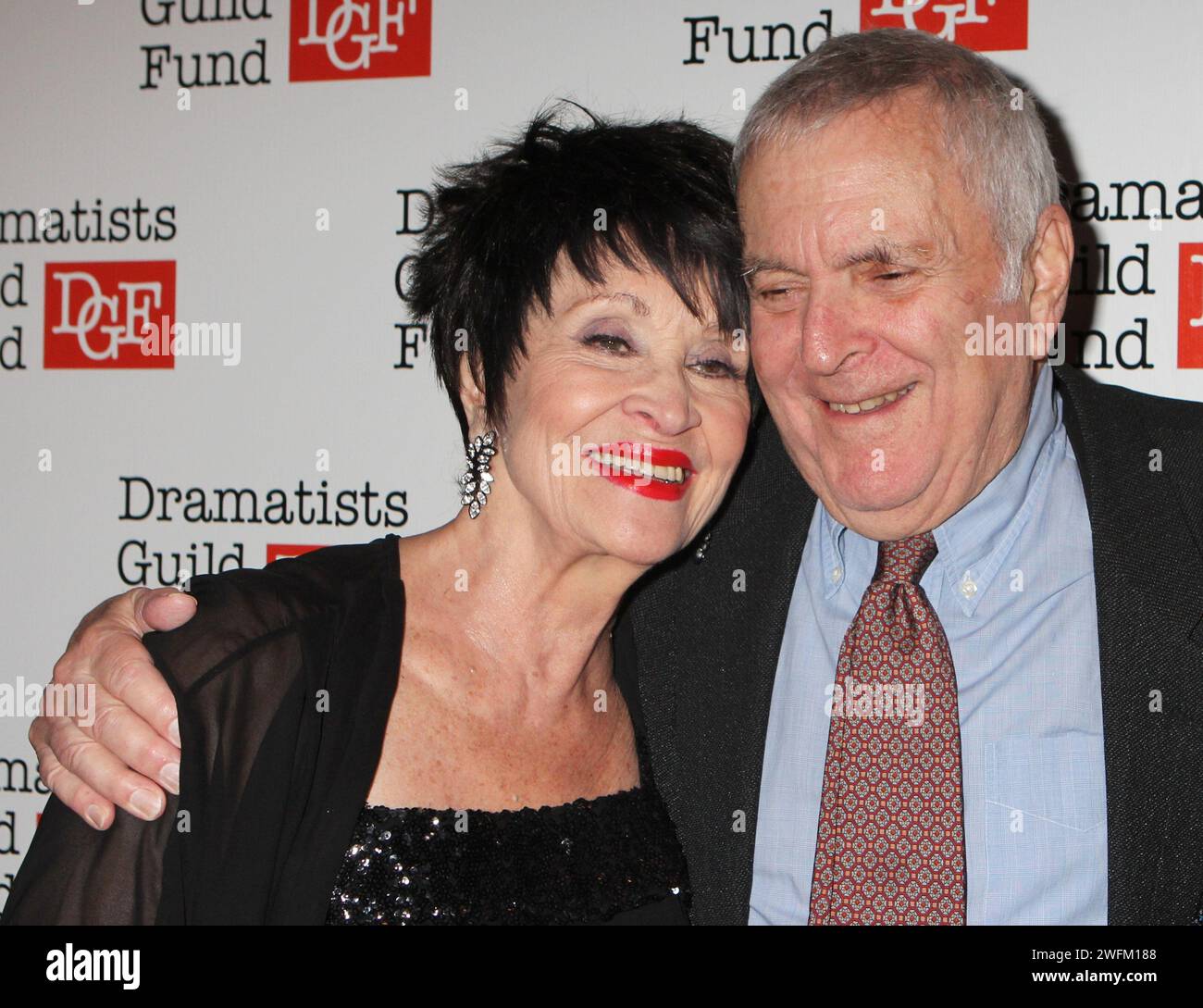 Chita Rivera and John Kander attend The Dramatists Guild Fund's 50th ...