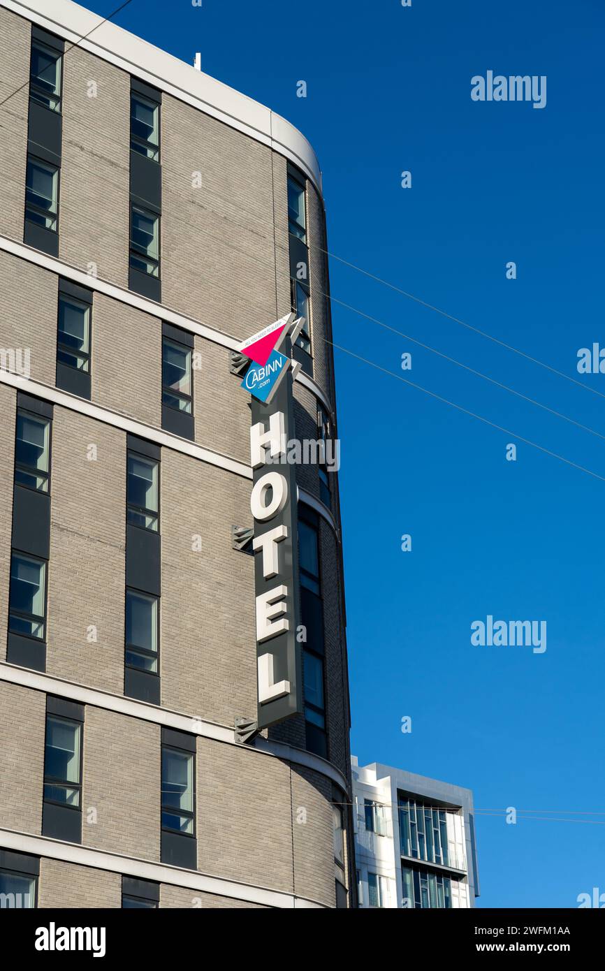 Hotel Cabinn in Copenhagen, Denmark Stock Photo - Alamy