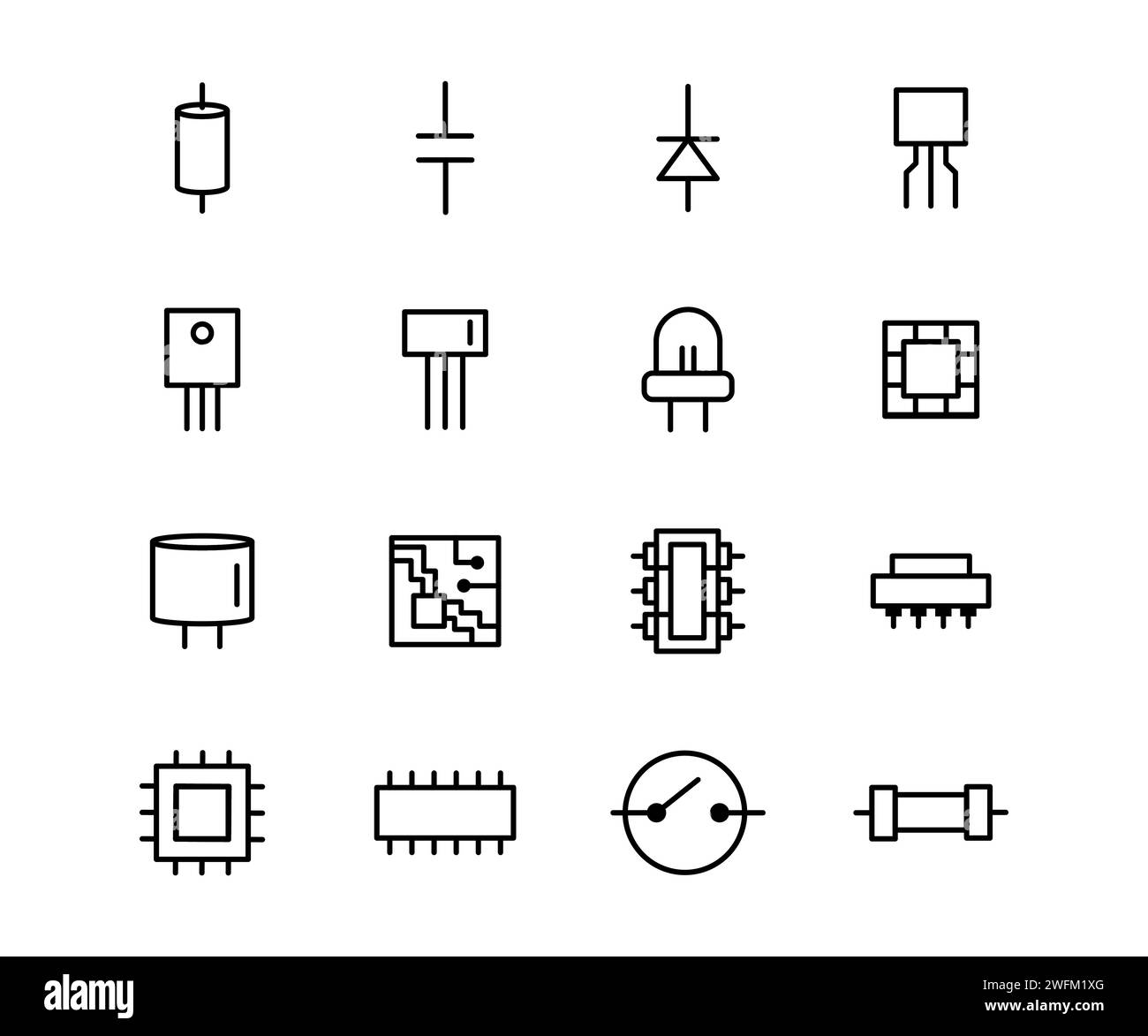 Power semiconductor device Black and White Stock Photos & Images - Alamy