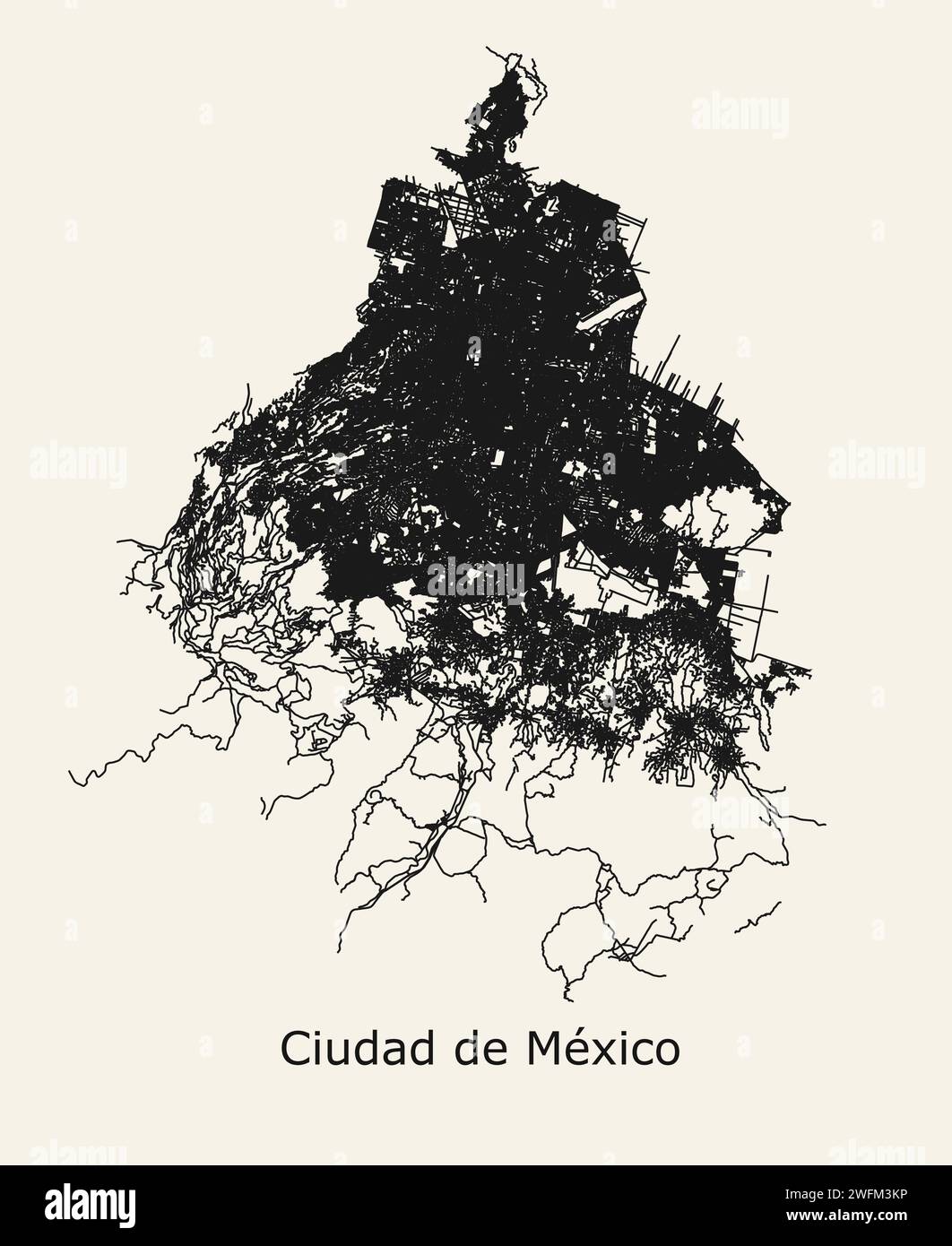 New mexico santa fe travel Stock Vector Images - Alamy