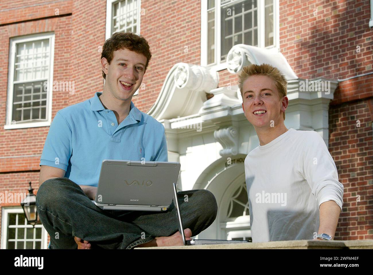 Chris hughes and mark zuckerberg hi-res stock photography and images ...