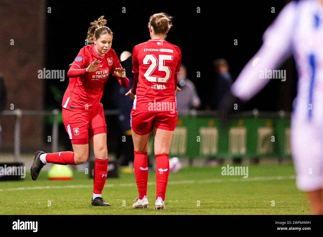 Heerenveen, Netherlands. 31st Jan, 2024. HEERENVEEN, NETHERLANDS - JANUARY 31: Suus Verdaasdonk ...