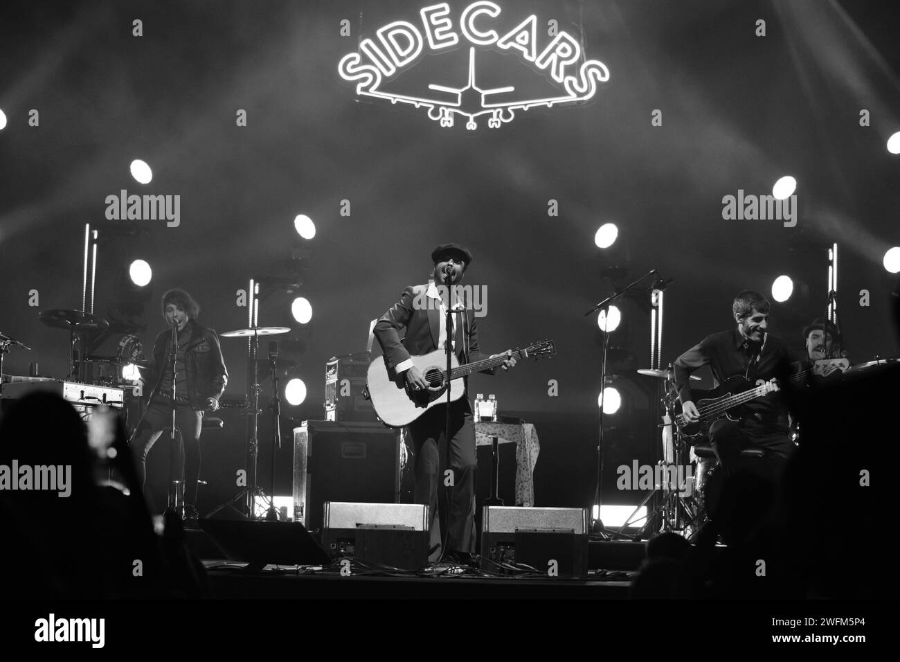 Madrid, Spain. 31st Jan, 2024. the singer Juancho Conejo Torres of the ...