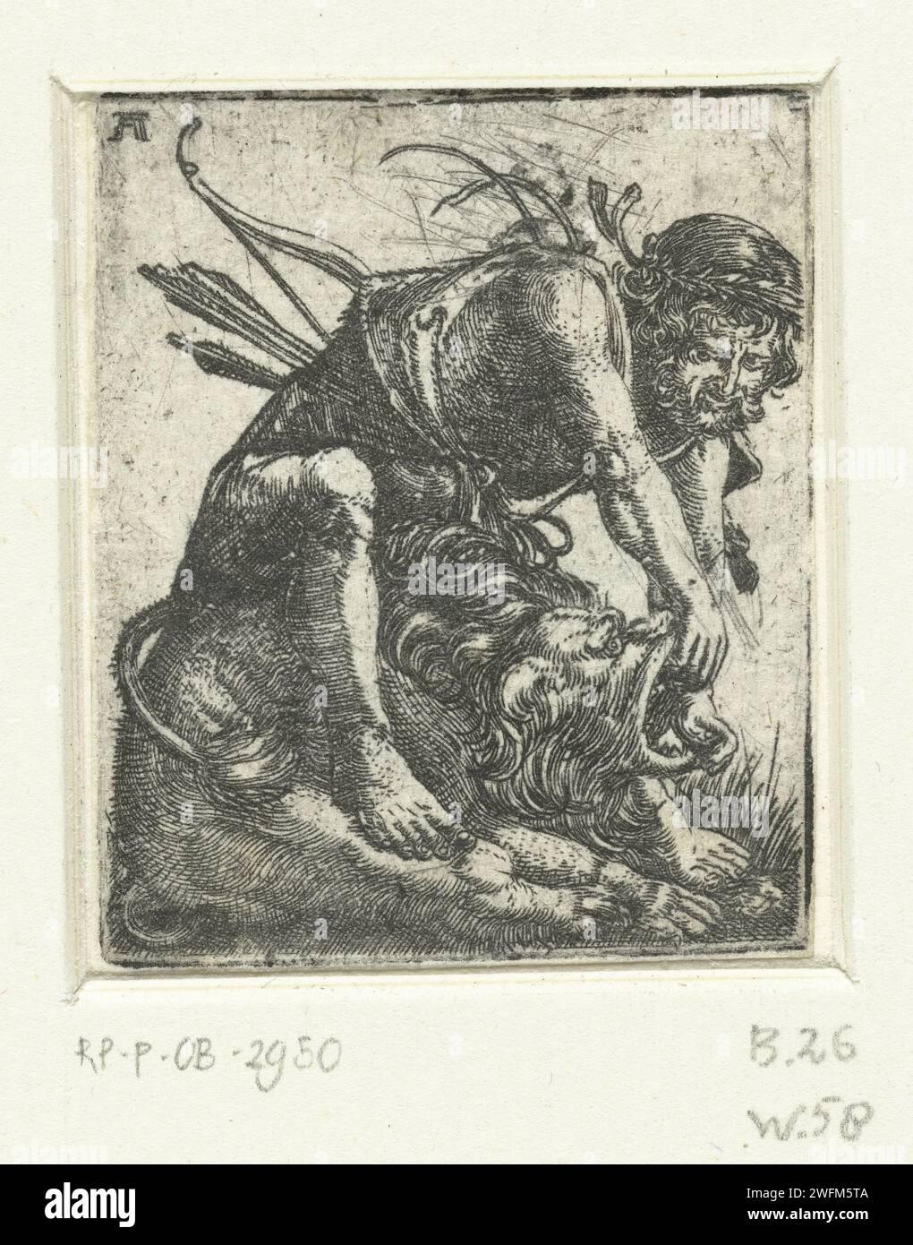 Hercules kills the Nemean Lion, Albrecht Altdorfer, c. 1506 - 1538 ...