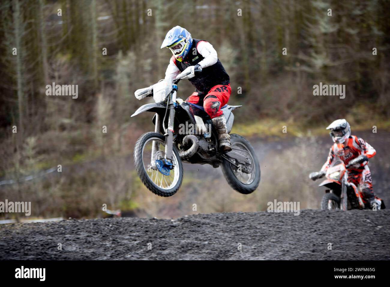 The Valleys Xtreme Enduro at Walters Arena in Neath, South Wales is ...