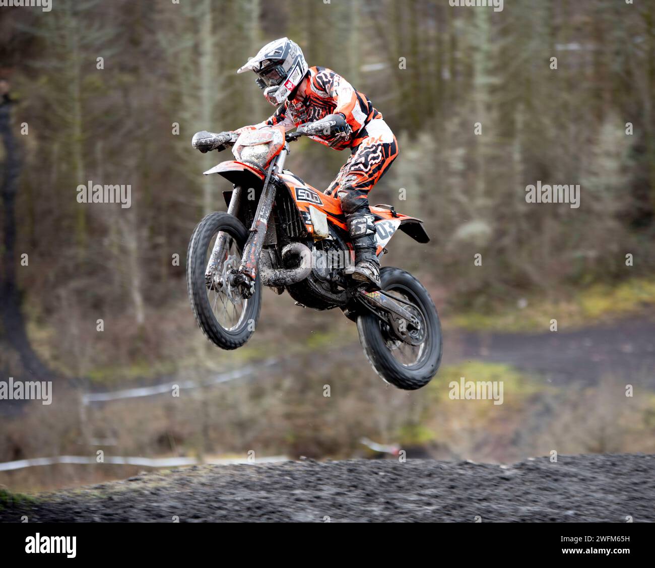 The Valleys Xtreme Enduro at Walters Arena in Neath, South Wales is ...