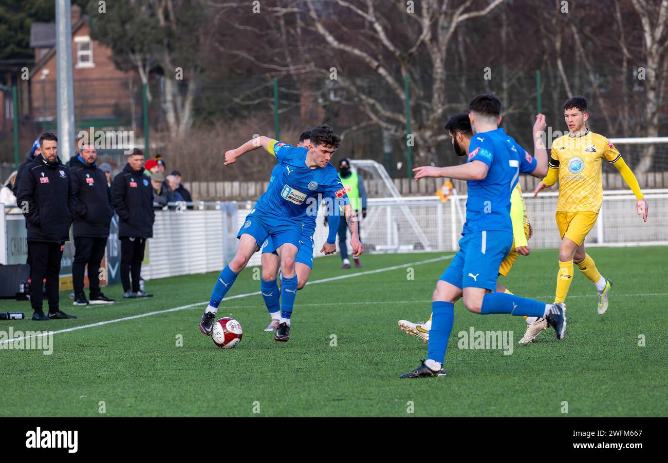 Basford United FC hosted Warrington Rylands in the NPL Premier League ...