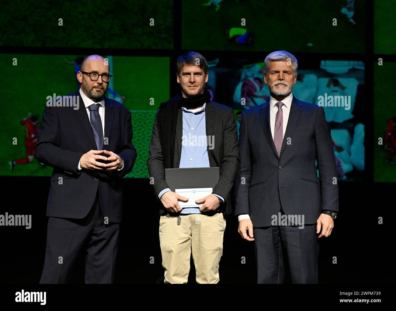 Prague, Czech Republic. 31st Jan, 2024. Award ceremony of the 29th ...