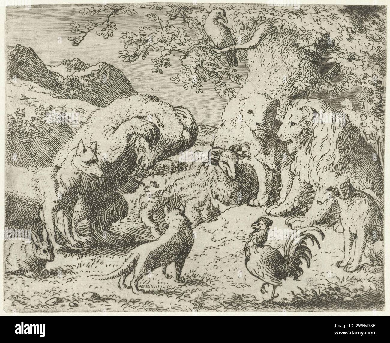 Complaint of Bruun de Beer, Allaert van Everdingen, 1665 - 1675 print ...