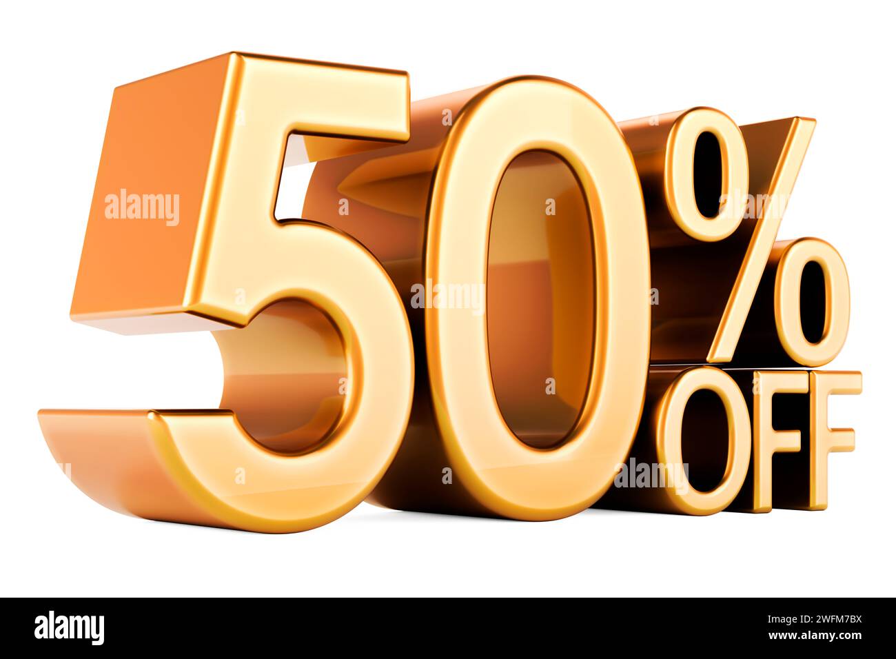 50 percent off illustration hi-res stock photography and images - Alamy