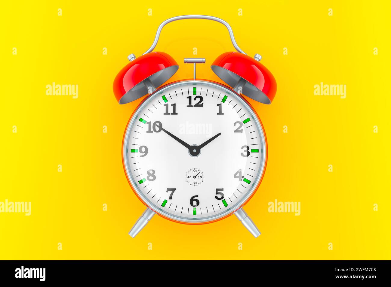 3d rendering old clock on hi-res stock photography and images - Alamy
