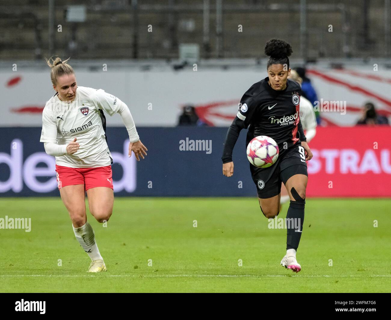 Frankfurt, Deutschland. 31st Jan, 2024. Shekiera Martinez (Eintracht ...
