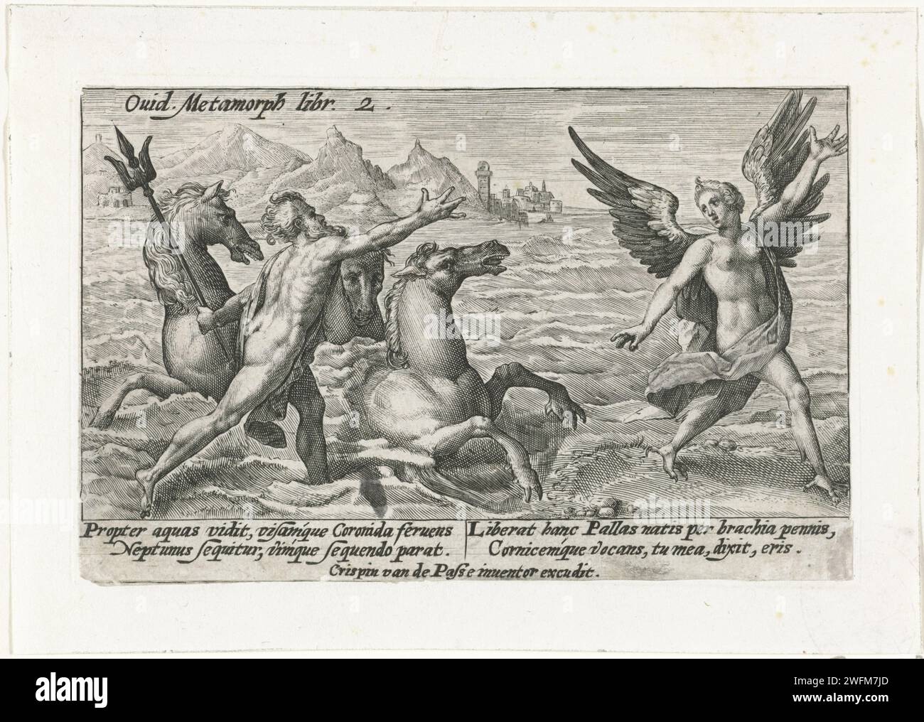 Coronis changed into a crow hi-res stock photography and images - Alamy