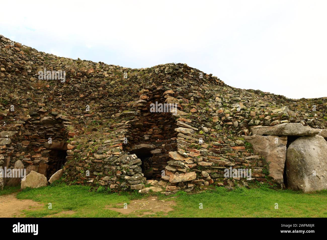 The Cairn of Barnenez is a Neolithic monument located near Plouezoc'h ...