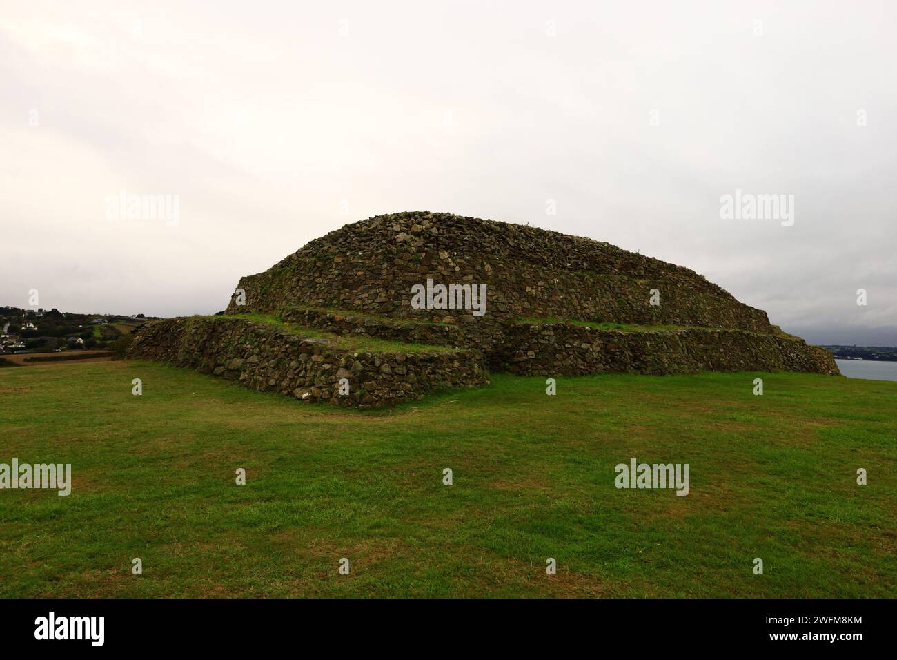 The Cairn of Barnenez is a Neolithic monument located near Plouezoc'h ...