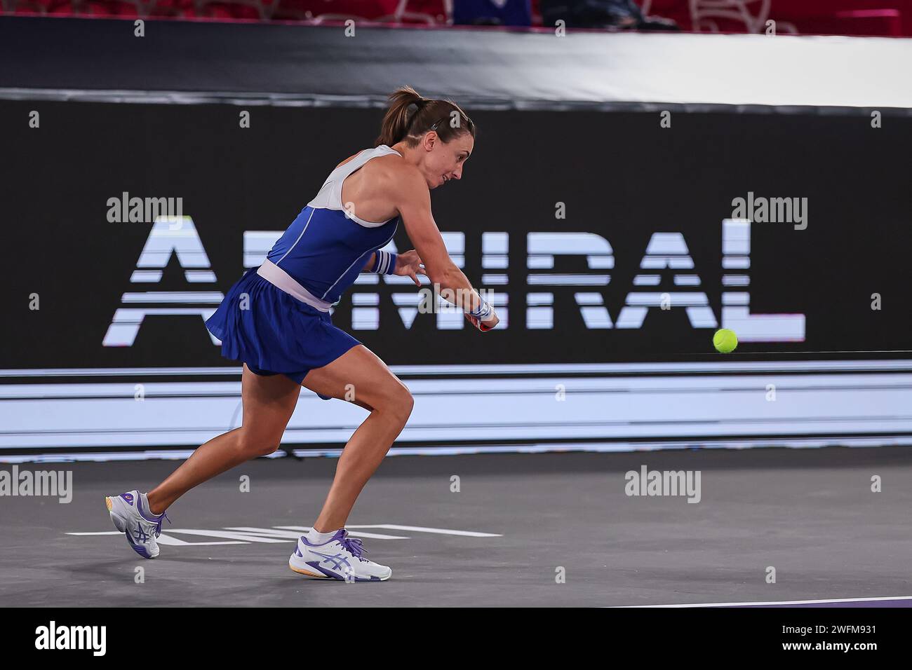 Linz, Upper Austria, Austria. 31st Jan, 2024. Petra Martic (CRO) in ...
