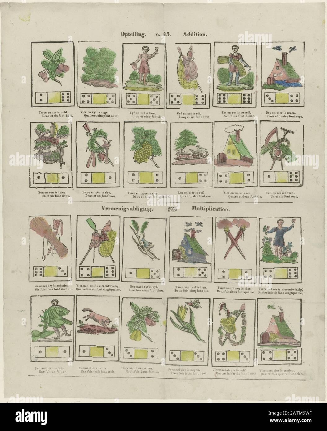 Addition / Addition / Multiplication / Multiplication, 1833 - 1900 ...