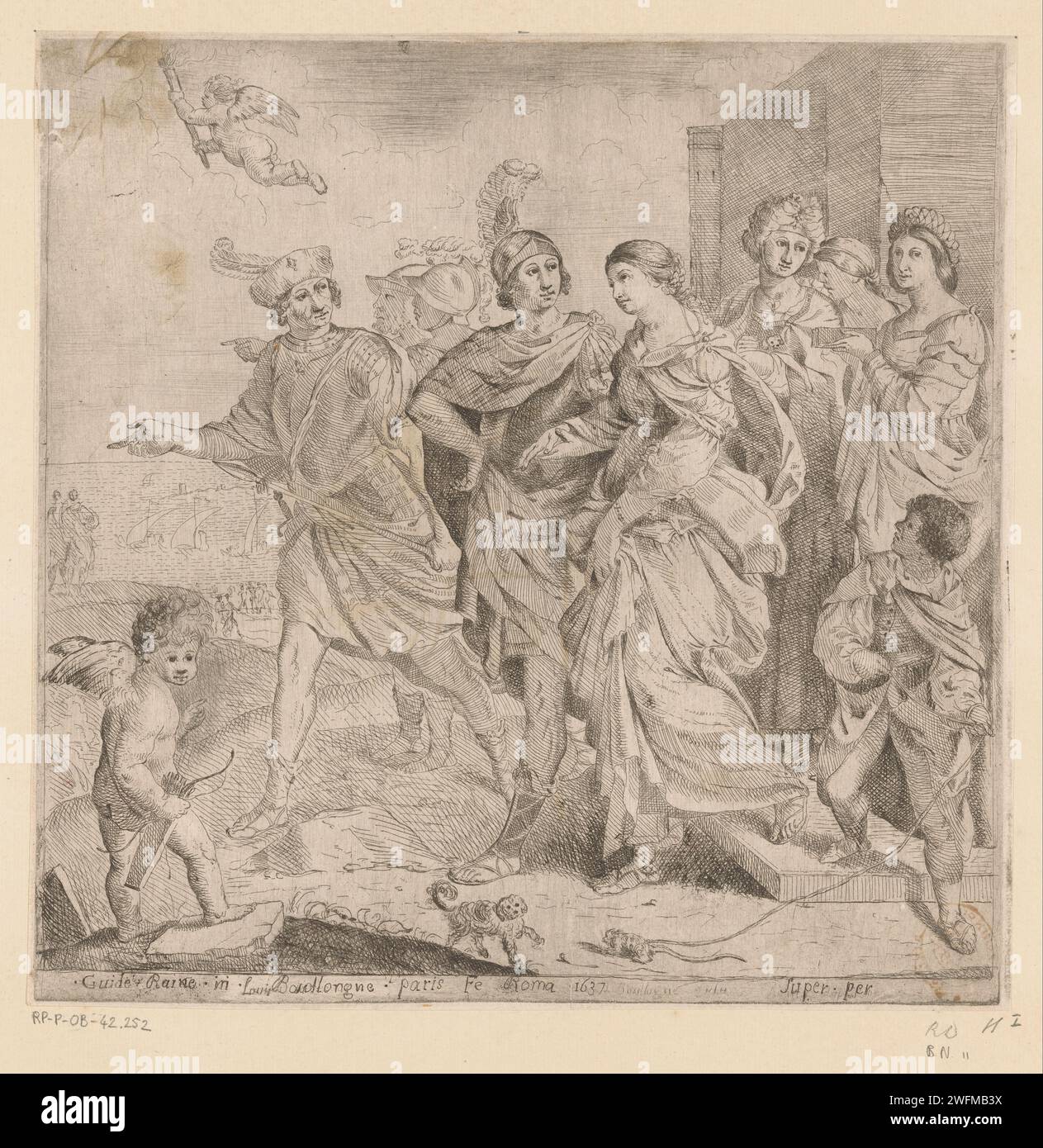 Kidnapping of Helena, Louis de Boulogne (I), After Guido Reni, 1637 ...