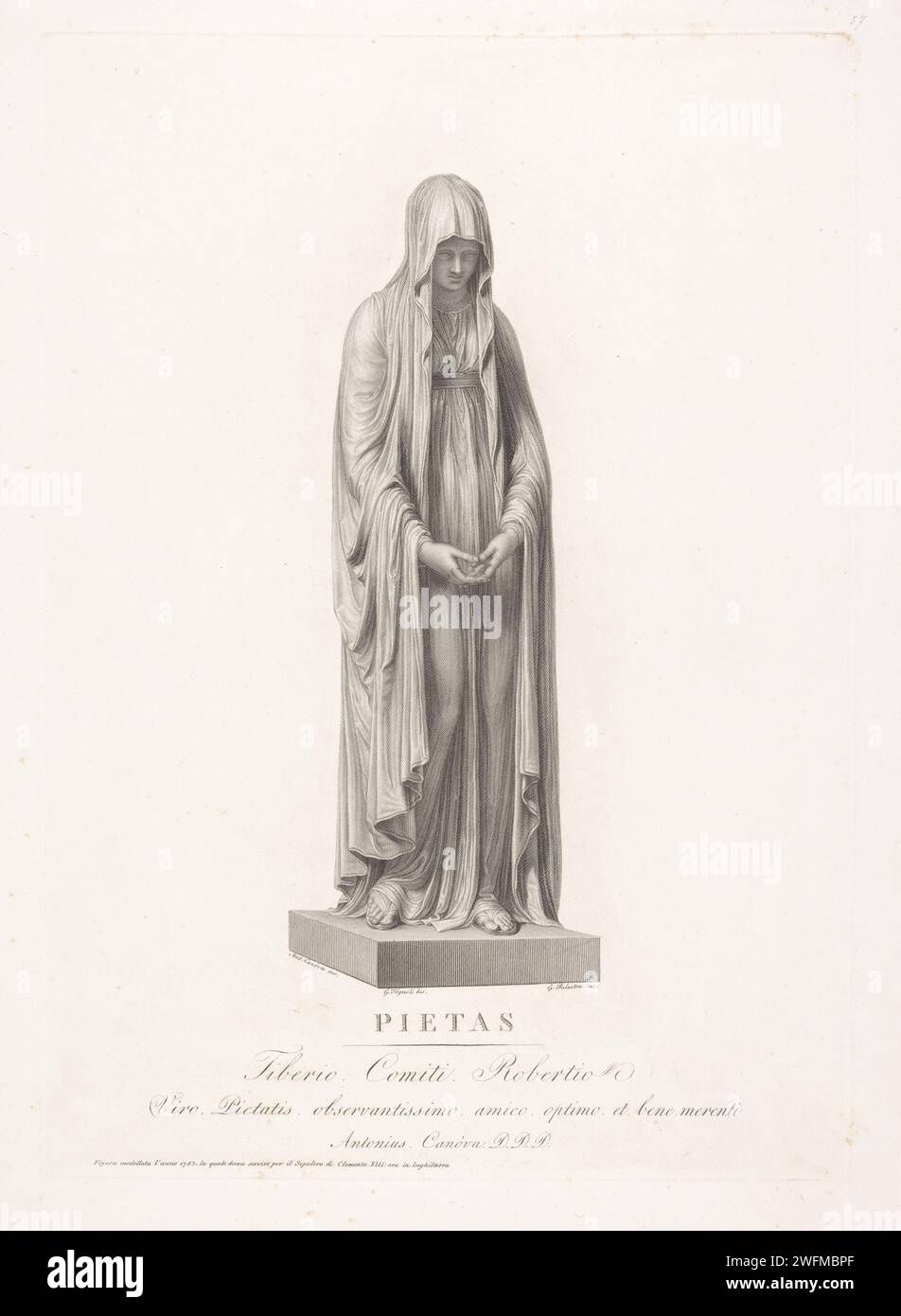 Pietas, Giovanni Balestra, After Antonio Canova, After Giovanni ...
