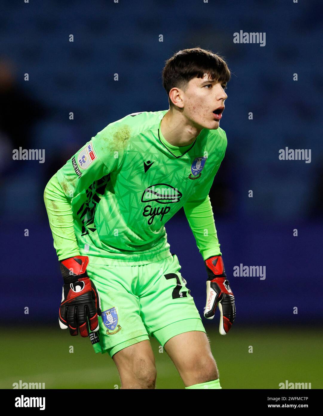 Sheffield Wednesday goalkeeper James Beadle during the Sky Bet ...