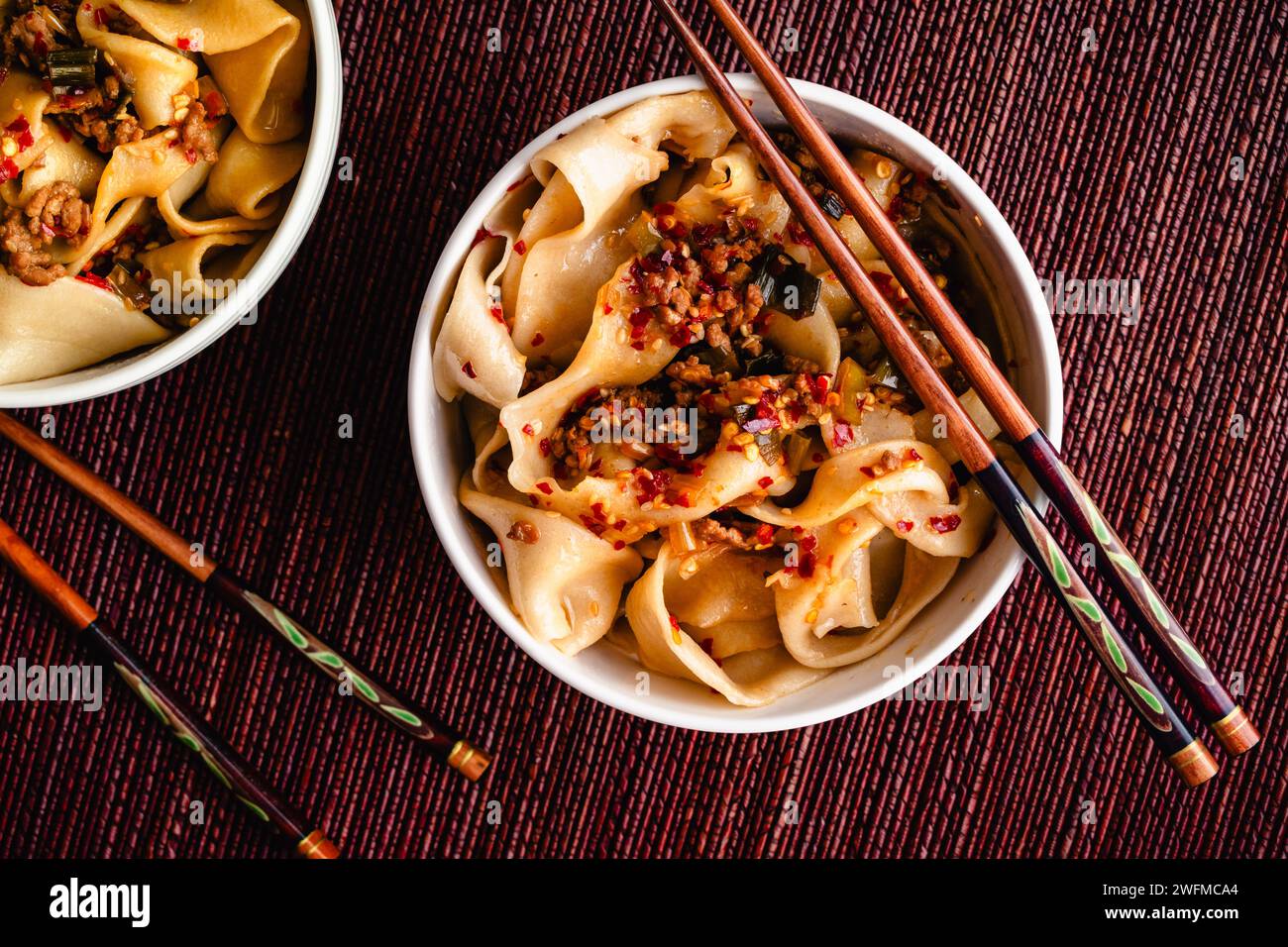 Spicy chewy noodles hi-res stock photography and images - Alamy