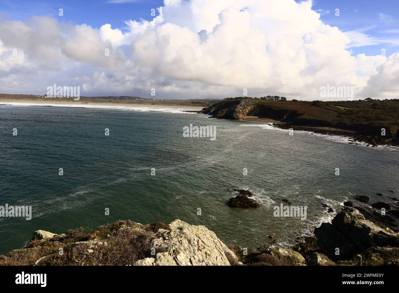 The Cap de la Chèvre is the southernmost point of the Crozon peninsula ...